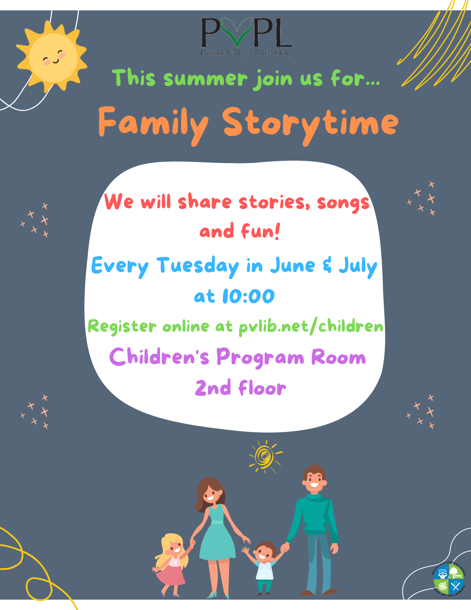 Family Storytime | Yavapai Library Network