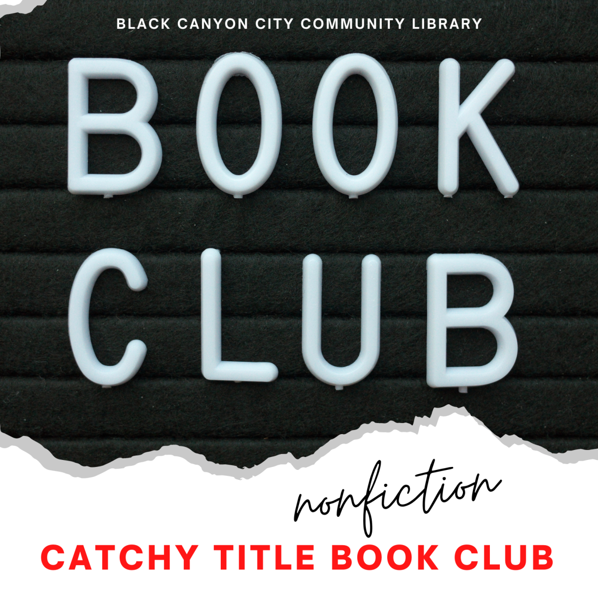 Catchy Title Book Club | Yavapai Library Network