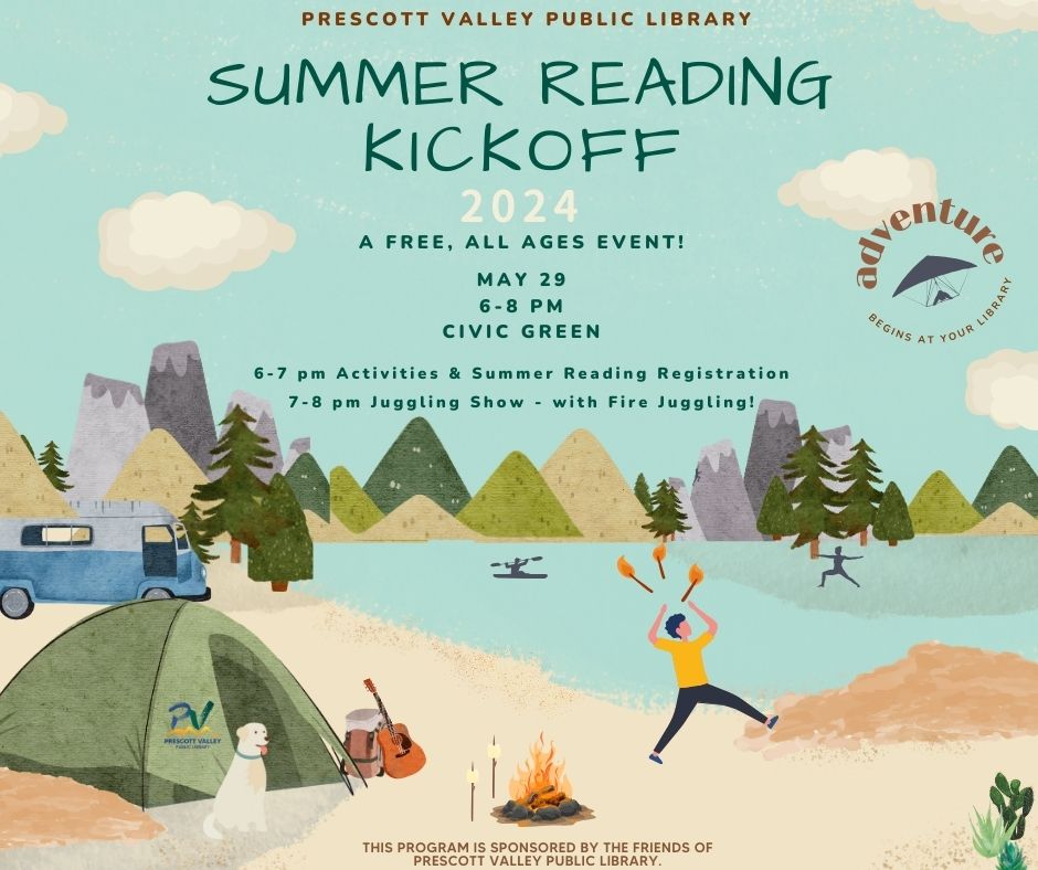 Summer Reading Kickoff: Adventure Begins at Your Library | Yavapai ...
