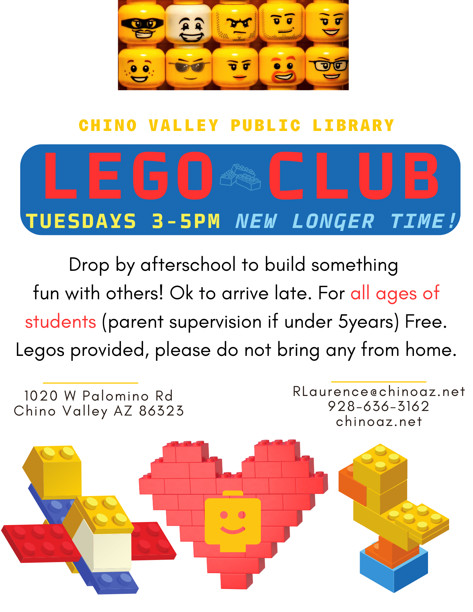 Lego Club | Yavapai Library Network