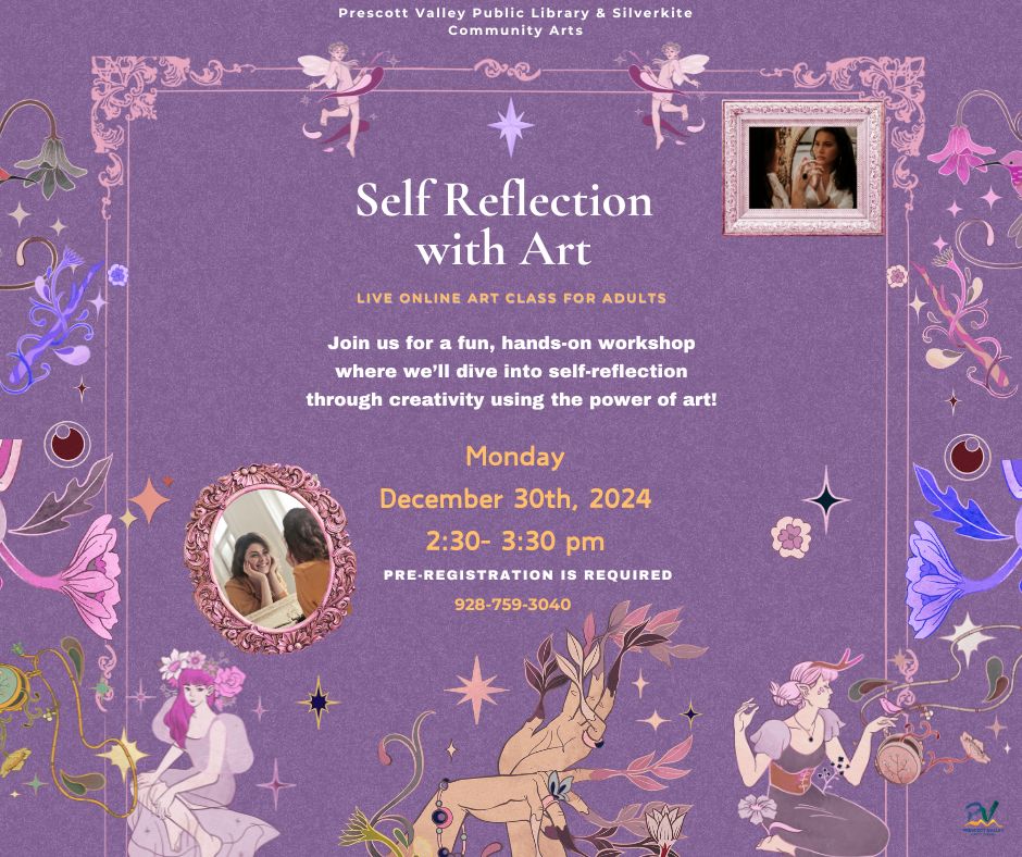 SilverKite Community Art Classes: Self Reflection with Art, Virtual ...