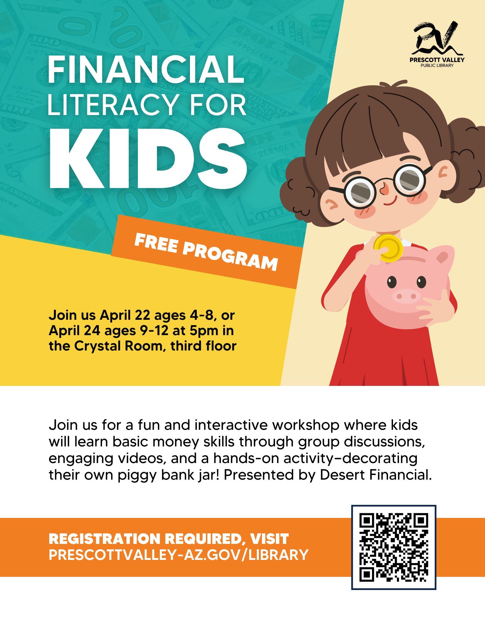Financial Literacy for Kids | Yavapai Library Network