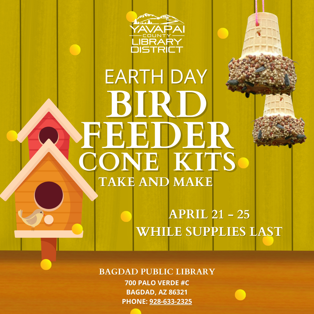 Earth Day: Take & Make Bird Feeder Cones | Yavapai Library Network