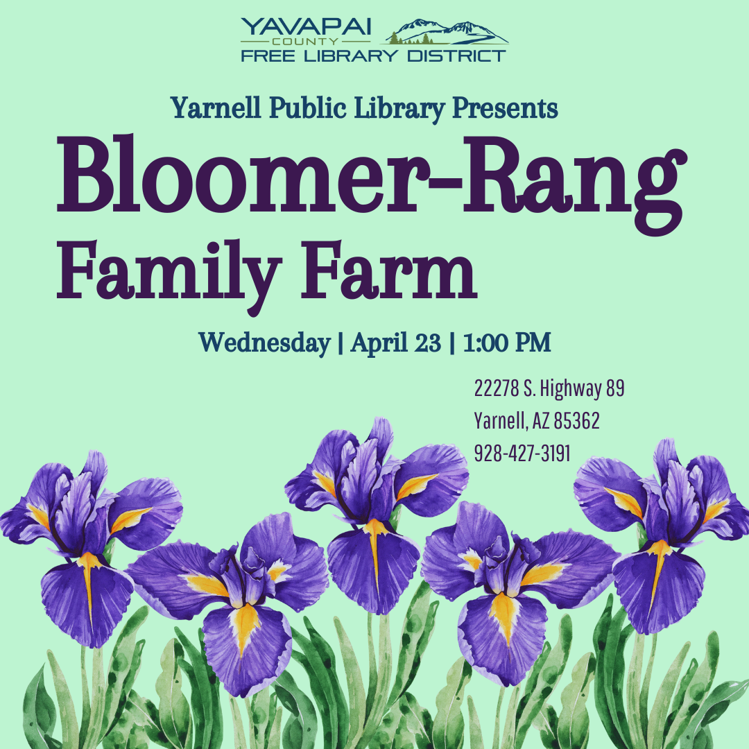 Bloomer-Rang Family Iris Farm | Yavapai Library Network